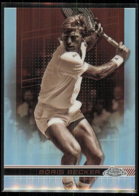 2024 Topps Chrome Tennis Sepia Refractor Boris Becker #55 | eBay