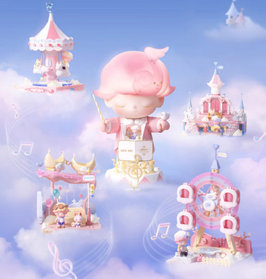 Authentic DIMOO Dream Song Series Building Blocks Figure Toy！ | eBay