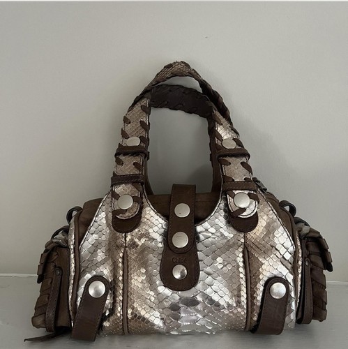 Chloe Silverado python bag | eBay