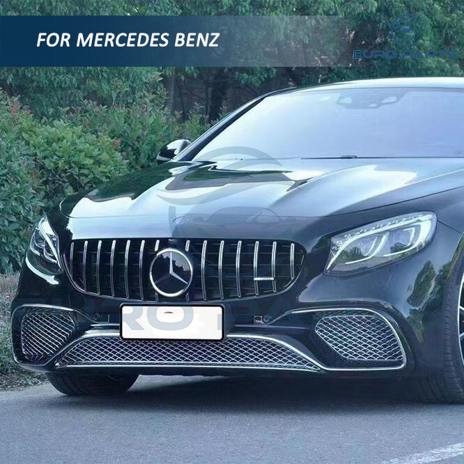 For 2015-2021 Mercedes Benz S-class Coupe W217 S63 AMG style Front ...