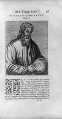 Strabon geographe,Strabo,globes,Greek geographer,historian,philosopher ...