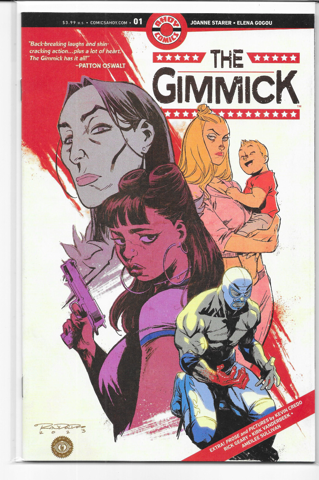 Gimmick #1 B 1:3 Khary Randolph Incentive Variant 1st Print NM/NM+ Ahoy ...