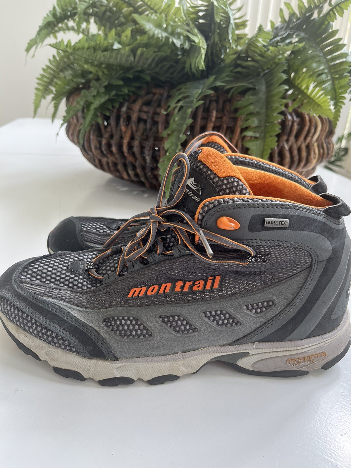 Men’s Montrail Hardrock Mid 09 GTX Gore-Tex Hiking Boots 10.5 Gm2062 ...