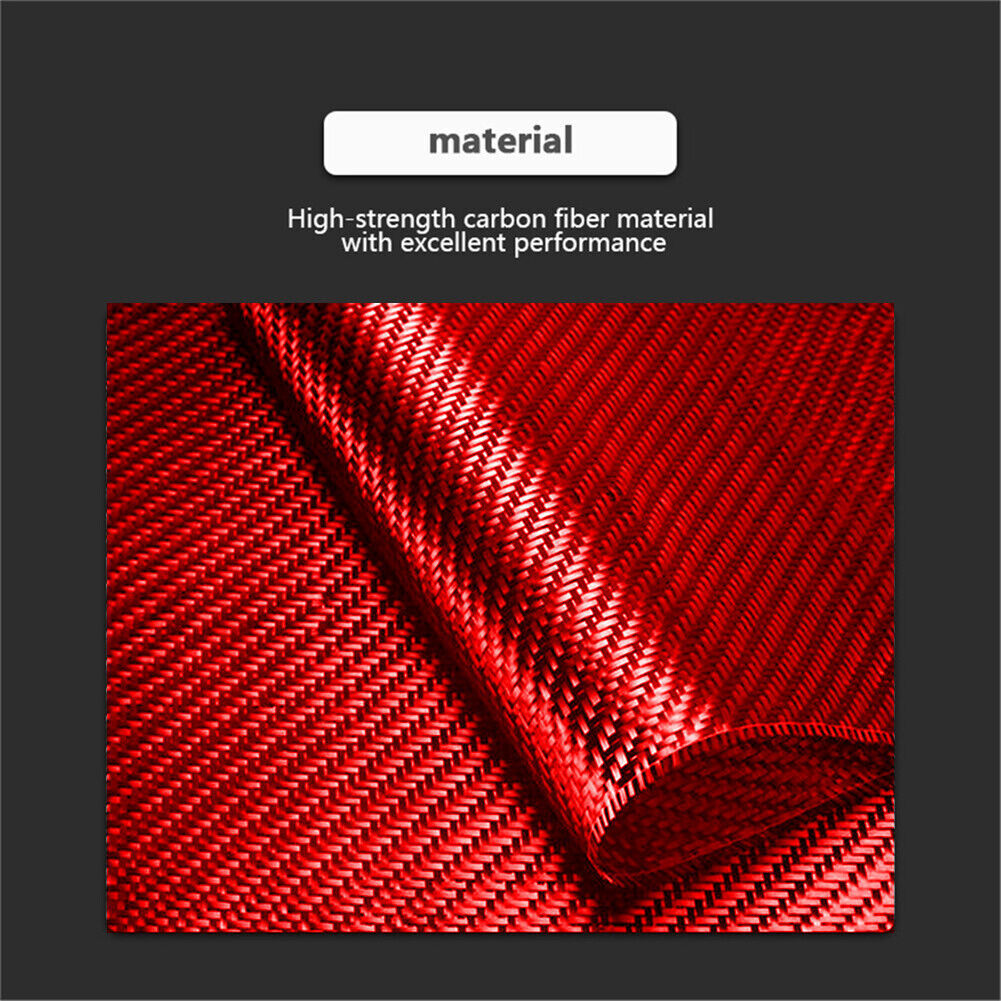 4Pcs For BMW X5 E70 X6 E71 Red Carbon Fiber Interior Door Control Cover ...