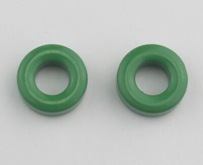 4pcs Inductor Coil Green Toroid Ferrite Cores Anti-interference ...