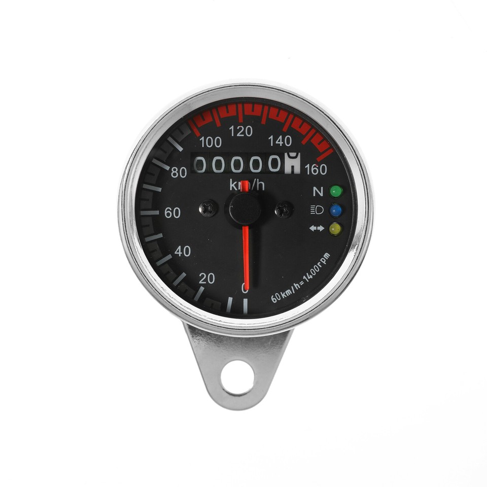 Fit Honda Cafe Racer Motorcycle LED Odometer Speedometer Tachometer ...
