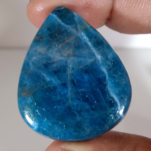 A1 Quality Natural Apatite Pear Cabochon Wire wrap Gemstone 78.10 Cts ...