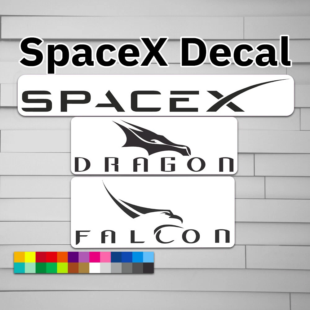 Spacex Decals