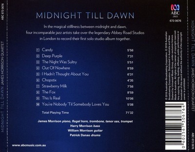 JAMES MORRISON & SONS MIDNIGHT TILL DAWN NEW CD 602567306764 | eBay