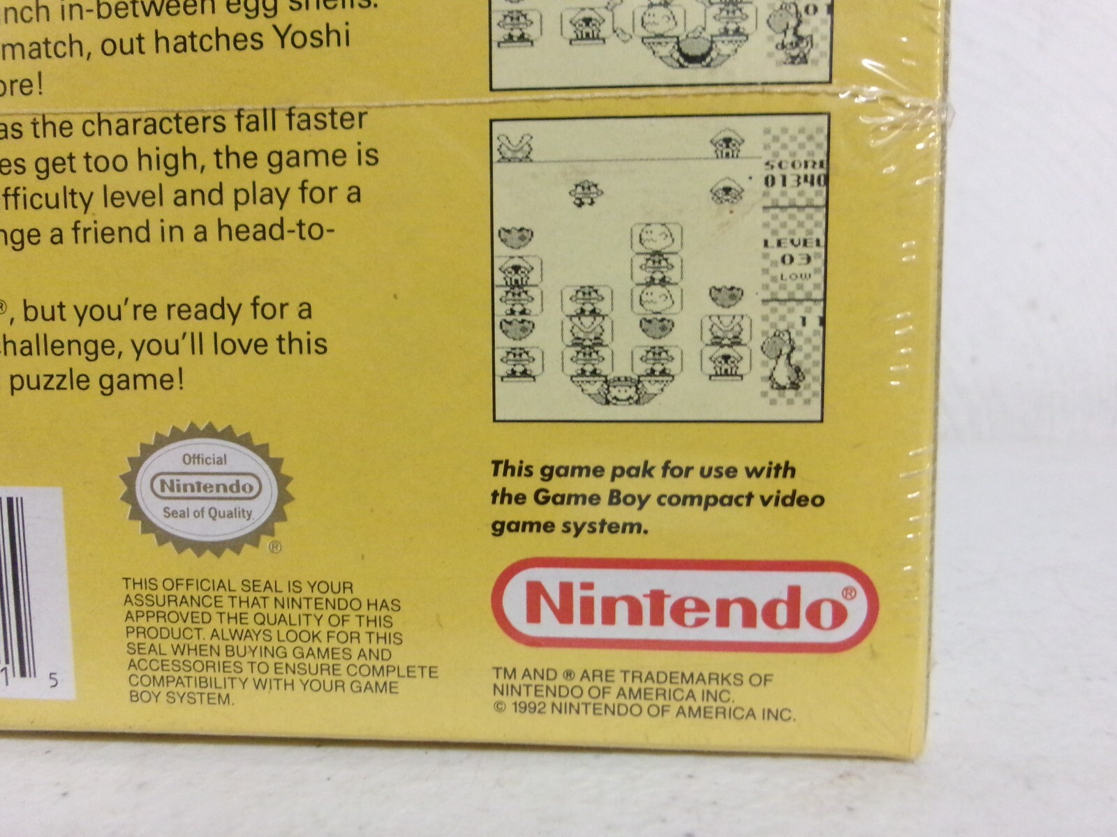 Yoshi (Nintendo Game Boy, 1992) for sale online | eBay