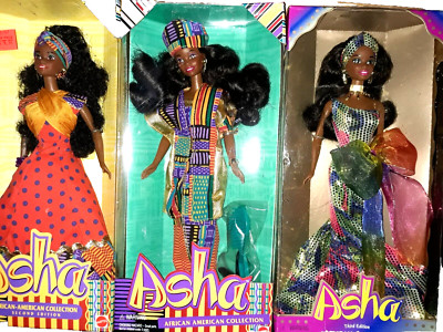 Barbie Asha African American Doll Trio | eBay