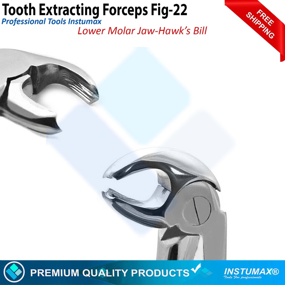 Professional Tooth Extraction Kit – Forceps, Minnesota Retractor ...