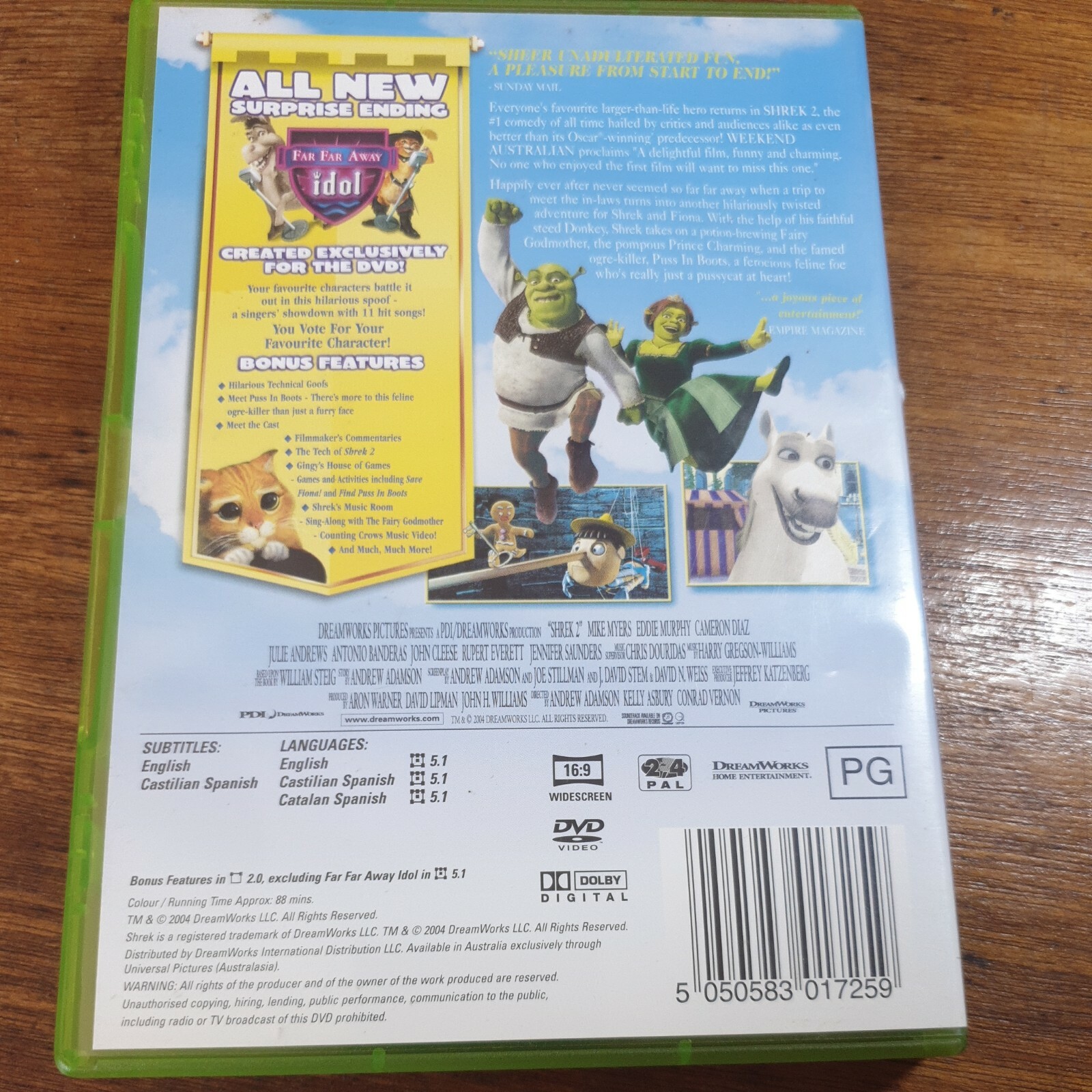 Shrek+2+%28DVD%2C+2004%29 for sale online | eBay