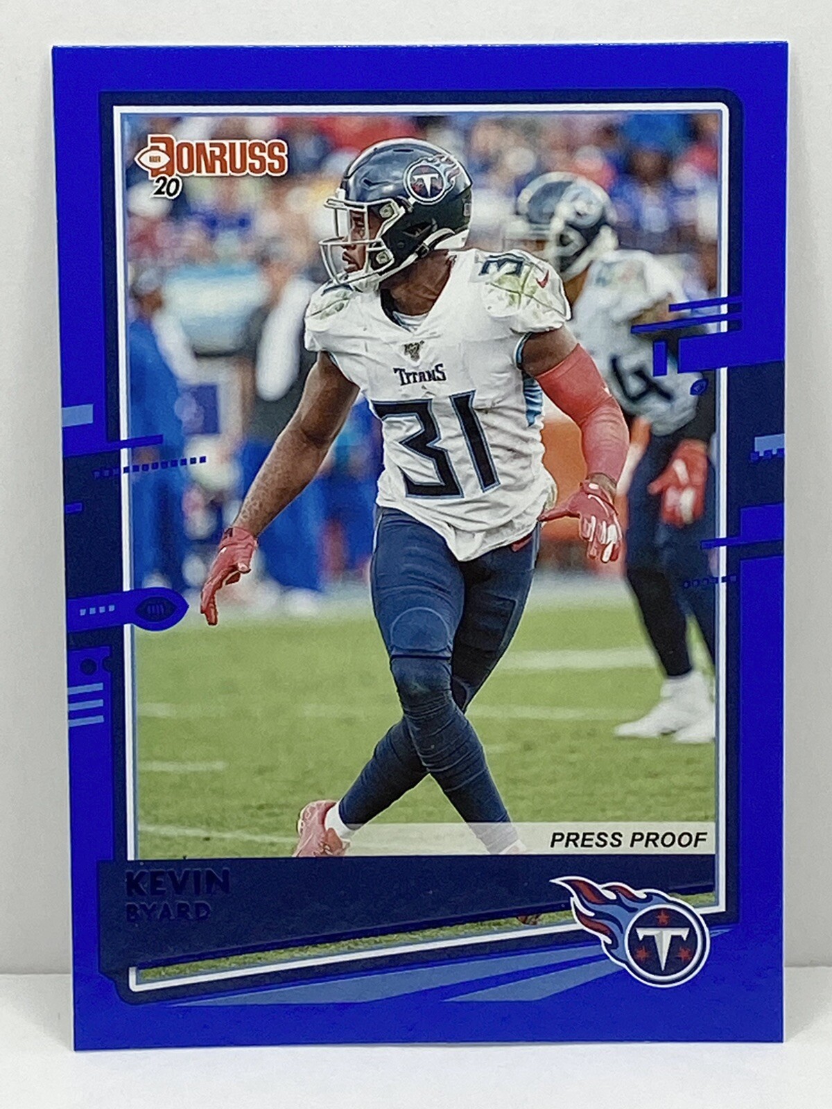 2020 Panini Donruss - Press Proof Blue #248 Kevin Byard for sale online ...