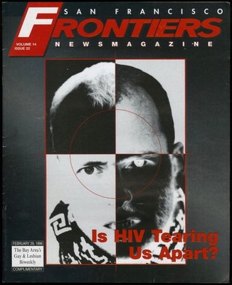 FEBRUARY 29 1996 SF FRONTIERS NEWSMAGAZINE, HIV/AIDS, FEMINIST LESLEA ...