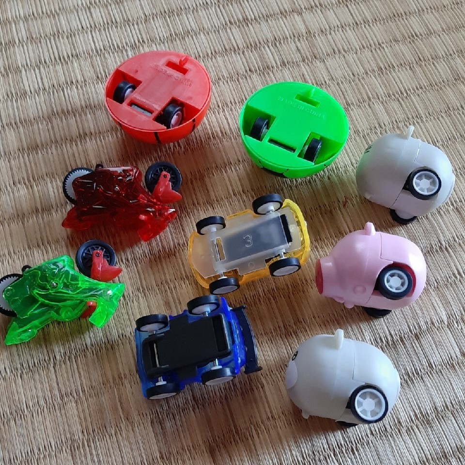 Mini car, bike, pull-back car (9 items) | eBay