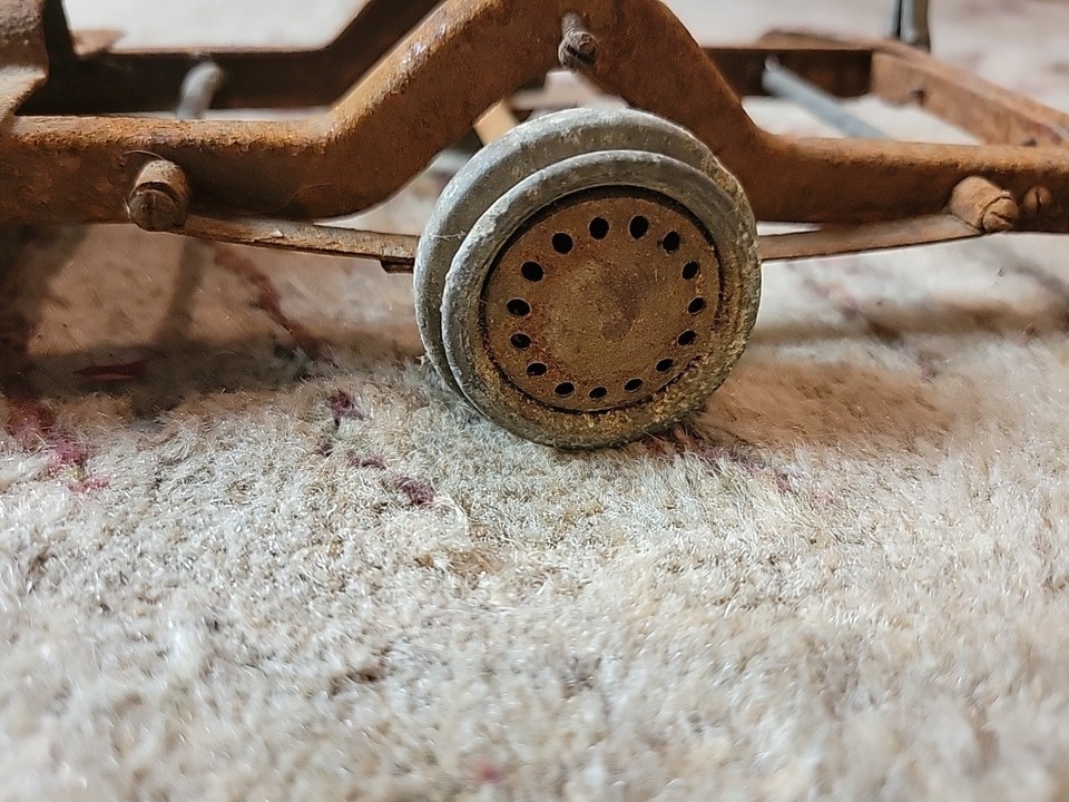 1950's Doepke Model Toys MG Roadster Chassis Frame Suspension Wheels ...