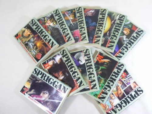 SPRIGGAN Manga Comic Complete Set 1-11 RYOJI MINAGAWA PlayStation 1 Fan ...