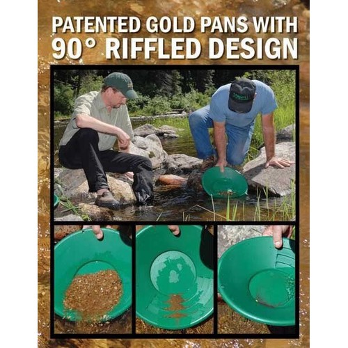 Garrett Prospector Mining Gravity Trap Super Sluice 15" Gold Pan ...