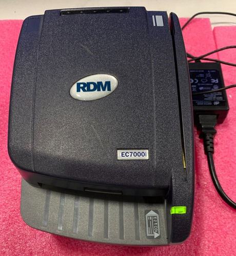 RDM EC7000i MODEL EC7111f Check Reader/Credit Card Scanner | eBay