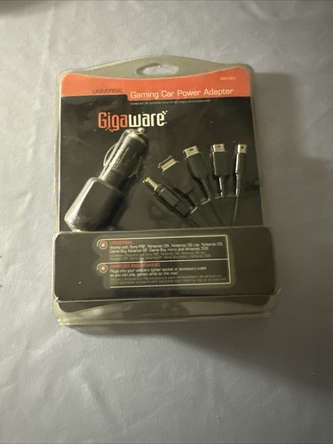 Gigaware Universal Gaming Car Power Adapter, PSP, Nintendo DSi, DSI ...