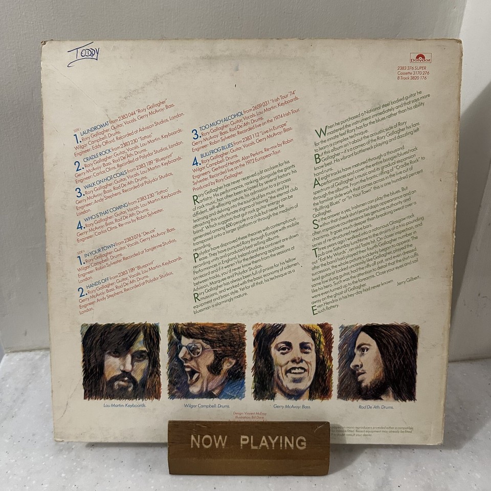 Rory Gallagher – The Story So Far - Vinyl LP UK Import - VG/VG | eBay