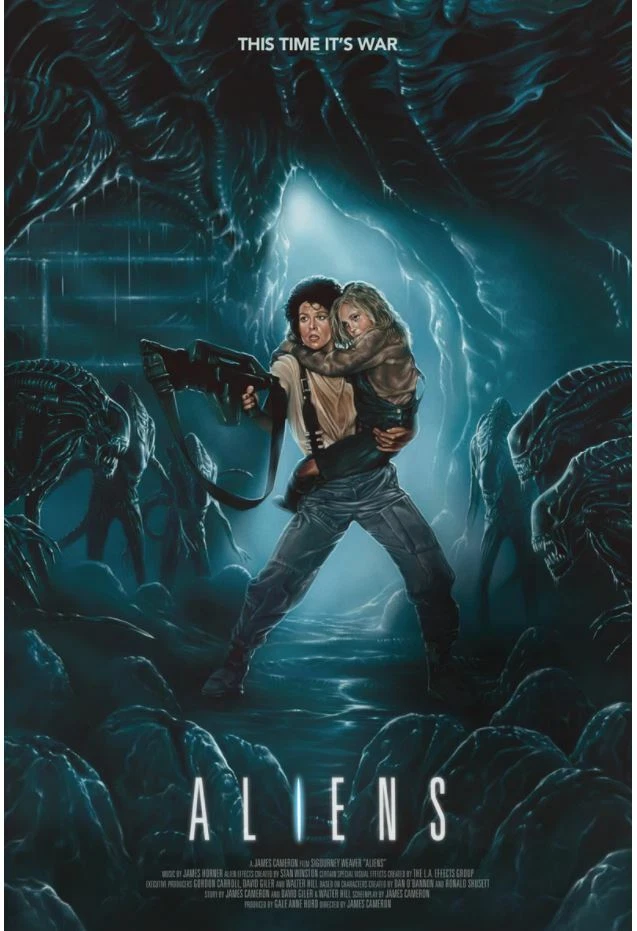 Aliens Movie Poster
