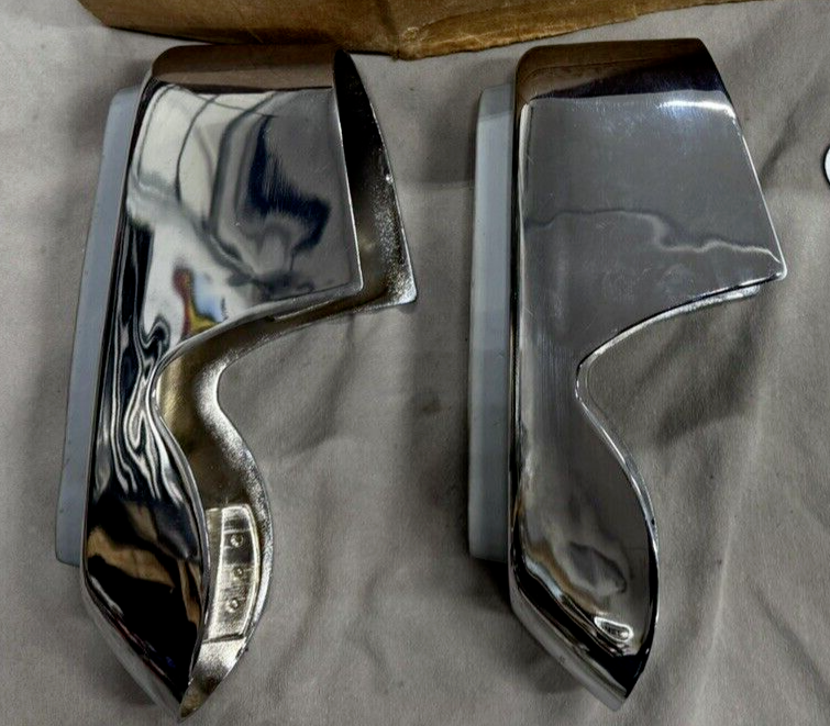 NOS! 1958 EDSEL REAR BUMPER GUARD KIT! FITS RANGER & PACER! HARDWARE ...