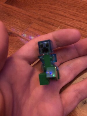 Lego Minecraft Charged Creeper Minifigure From The Mountain Cave | eBay