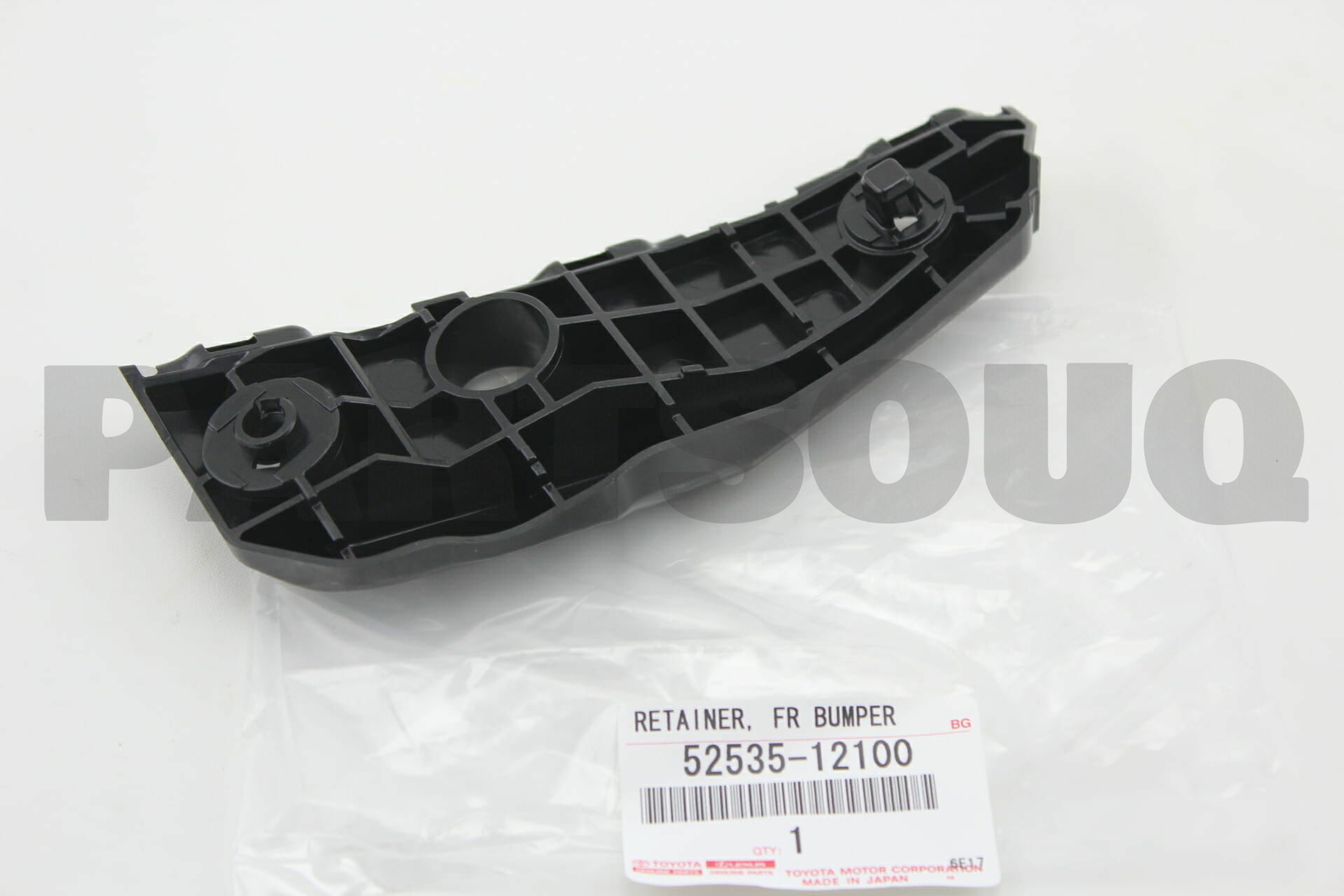 5253512100 Genuine Toyota RETAINER, FRONT BUMPER SIDE, RH 52535-12100 ...