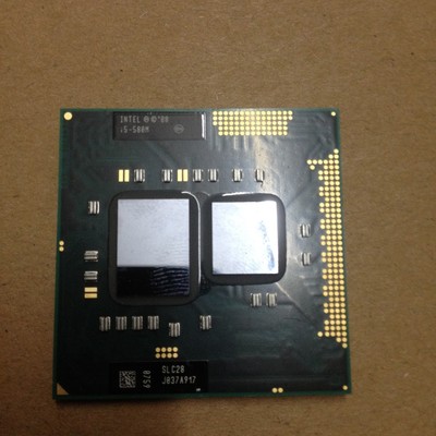 Intel Core i5-580M i5 580M SLC28 2.5 GT/s 2.66GHz 256 KB CPU ...
