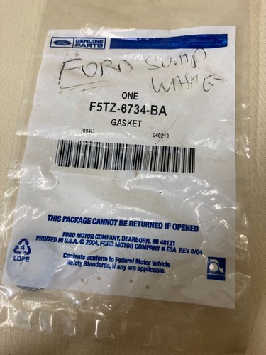 Genuine Ford Gasket Drain Plug F 5 TZ 6734 BA Explorer Fiesta Ranger ...