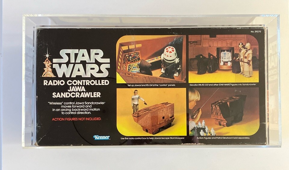 Vintage Star Wars Sandcrawler UKG 75 Not AFA | eBay UK