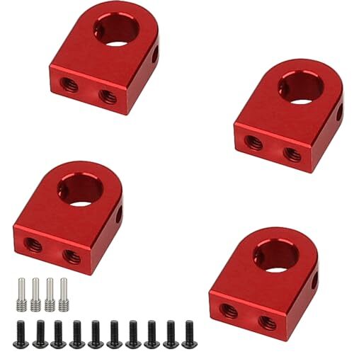 CNC Aluminum Alloy Body Post Mount for 1/10 RC Crawler Axial SCX10 PRO ...