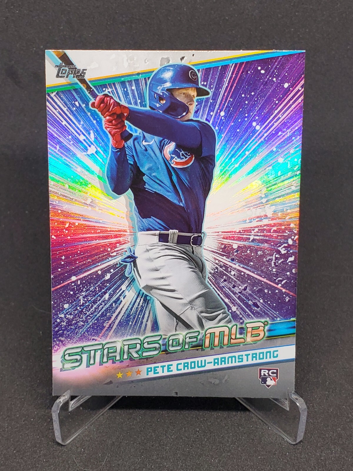 Pete Crow-Armstrong RC 2024 TOPPS SERIES 1 ROOKIE CARD RC STARS OF THE MLB | eBay