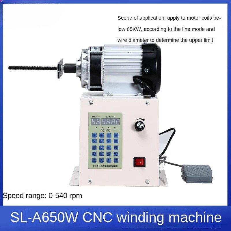 Electric Wire Winder Coil Winder Enamelled Wire Coiling Automatic Wire ...