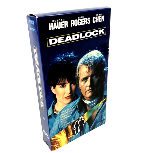Deadlock (1991) VHS - Prison Escape SciFi - Fox - Rutger Hauer, Mimi ...