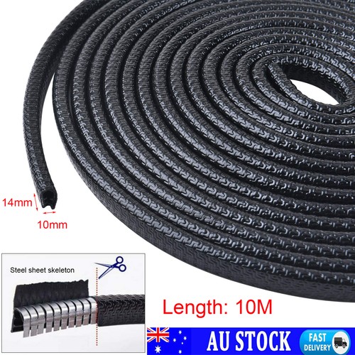 10M Car Pinchweld Pinch Weld Rubber Seal Edge Door Strip Guard Trim ...