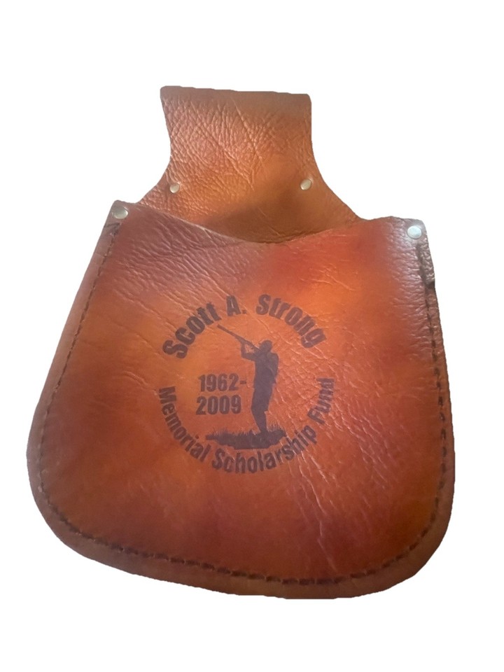 Leather Skeet Trap Shooting Ammo Storage Pouch Shotgun Shell Storage ...