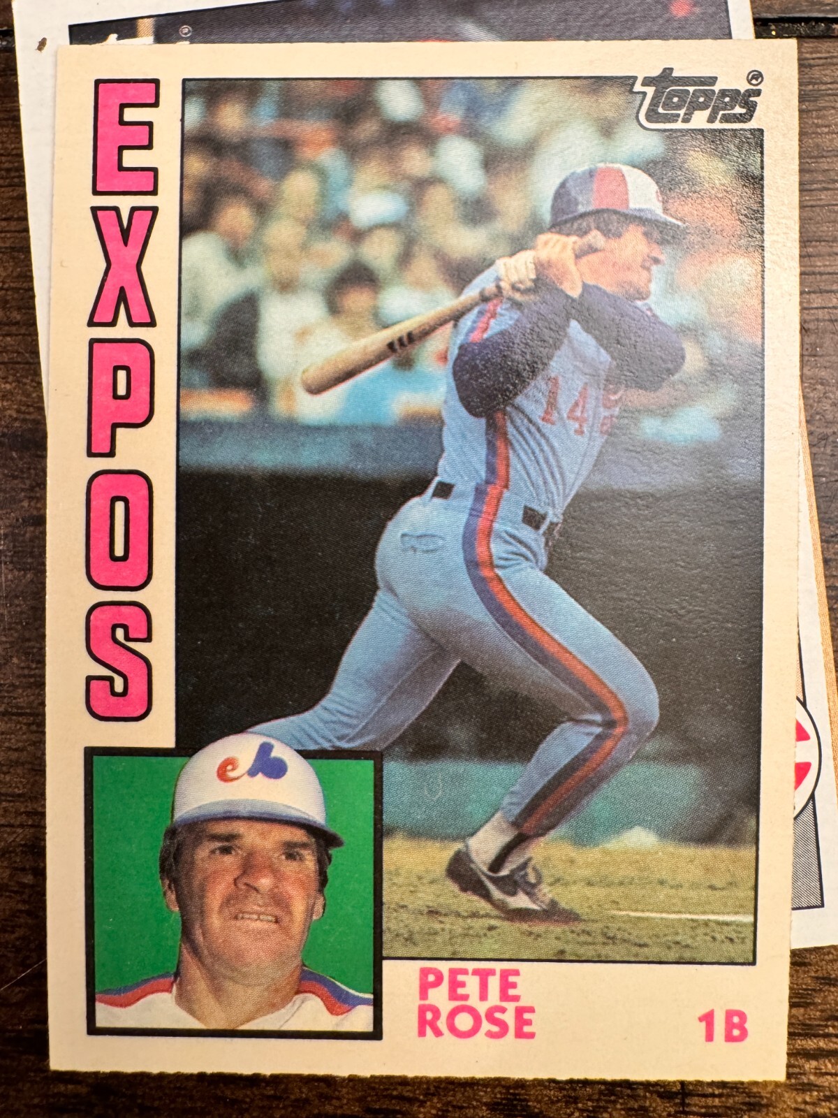 1984 Topps Traded #103T Pete Rose NM-MT Expos | eBay
