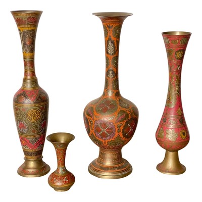 India - Solid Brass Vase