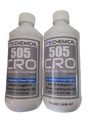 2 x ATS Chemical 505 CRO Oil System Treatment for Gas and Diesel ...
