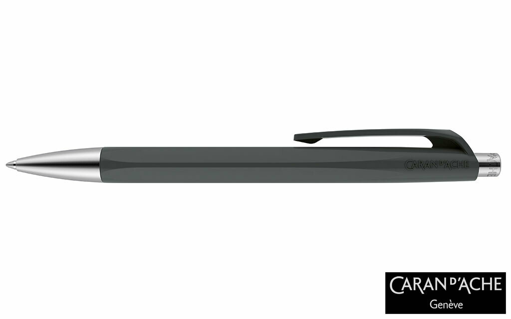 Caran d'Ache 888 Infinite Charcoal Gray ballpoint pen 888.409 | eBay