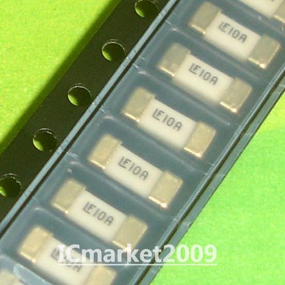 50 PCS 10A 1808 LF10A Littelfuse Fast Acting Surface Mount Fuses ...