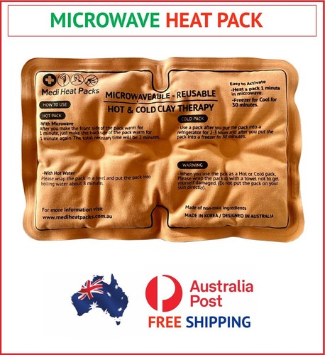 Microwave Heat Packs, Clay Mud Heat Pack, Reusable hot packs, Made in ...