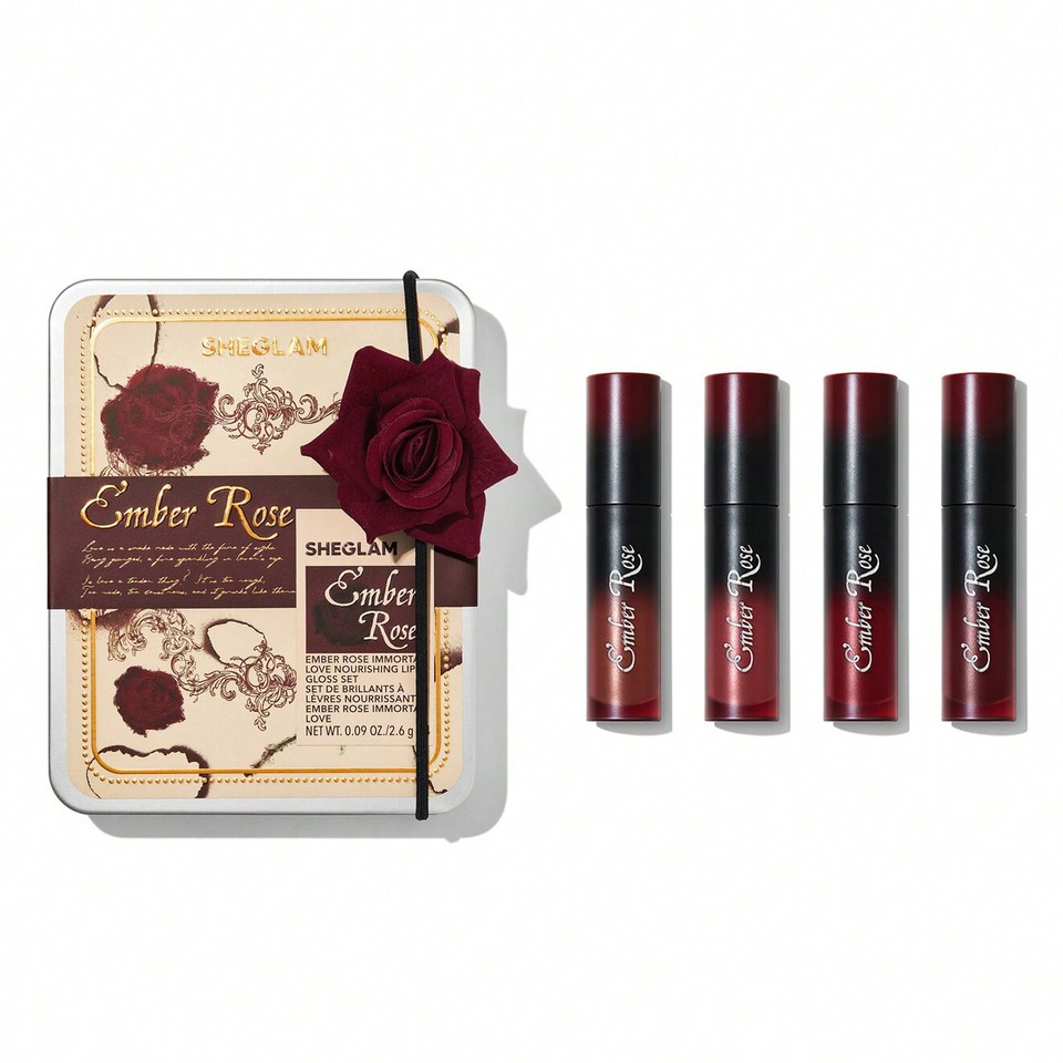 EMBER ROSE X Sheglam 13 pcs MAKEUP FULL COLLECTION LIGHT-UP GIFT BOX ...