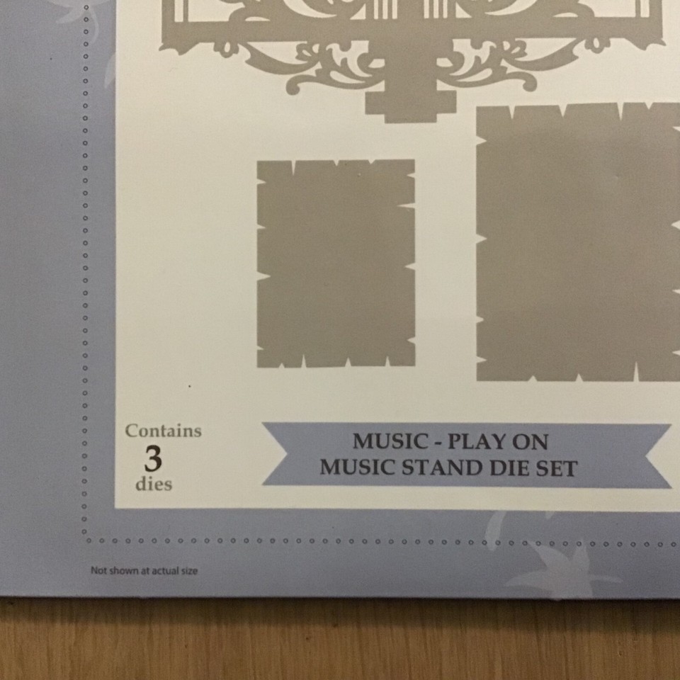 Paper Discovery Music Stand Die Set Music - Play On Series Set of 3 ...