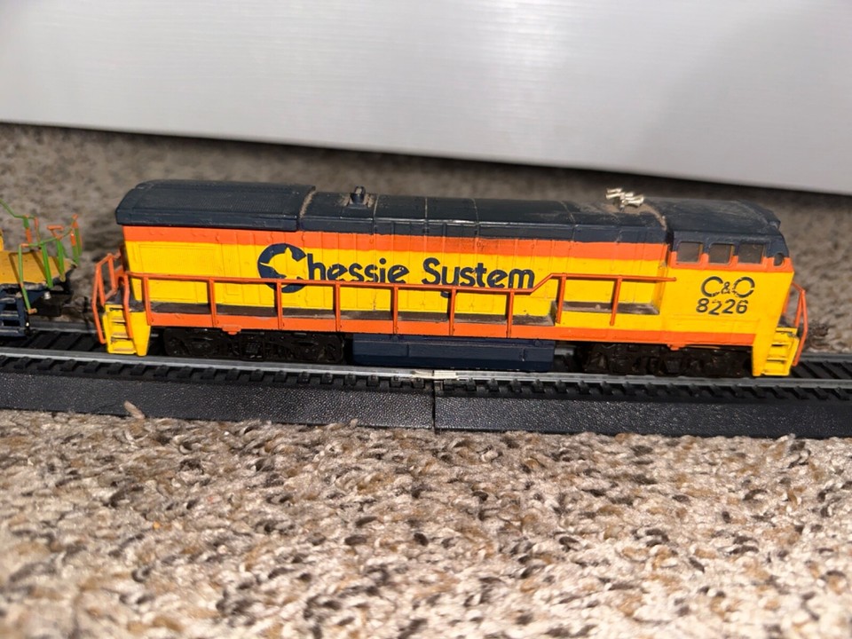 ho scale chessie system locomotive -B&O 4350- C&C 8226- read | eBay