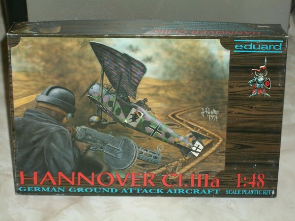 Eduard 1/48 Ww1 German Hannover Cl.iiia Ground Attack Biplane for sale ...