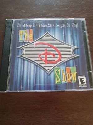 The D Show (Windows/Mac 1998) Disney Trivia CD-ROM game 44702003341| eBay